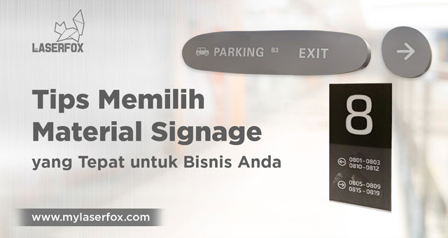 Tips Memilih Material Signage yang Tepat untuk Kebutuhan Bisnis Anda